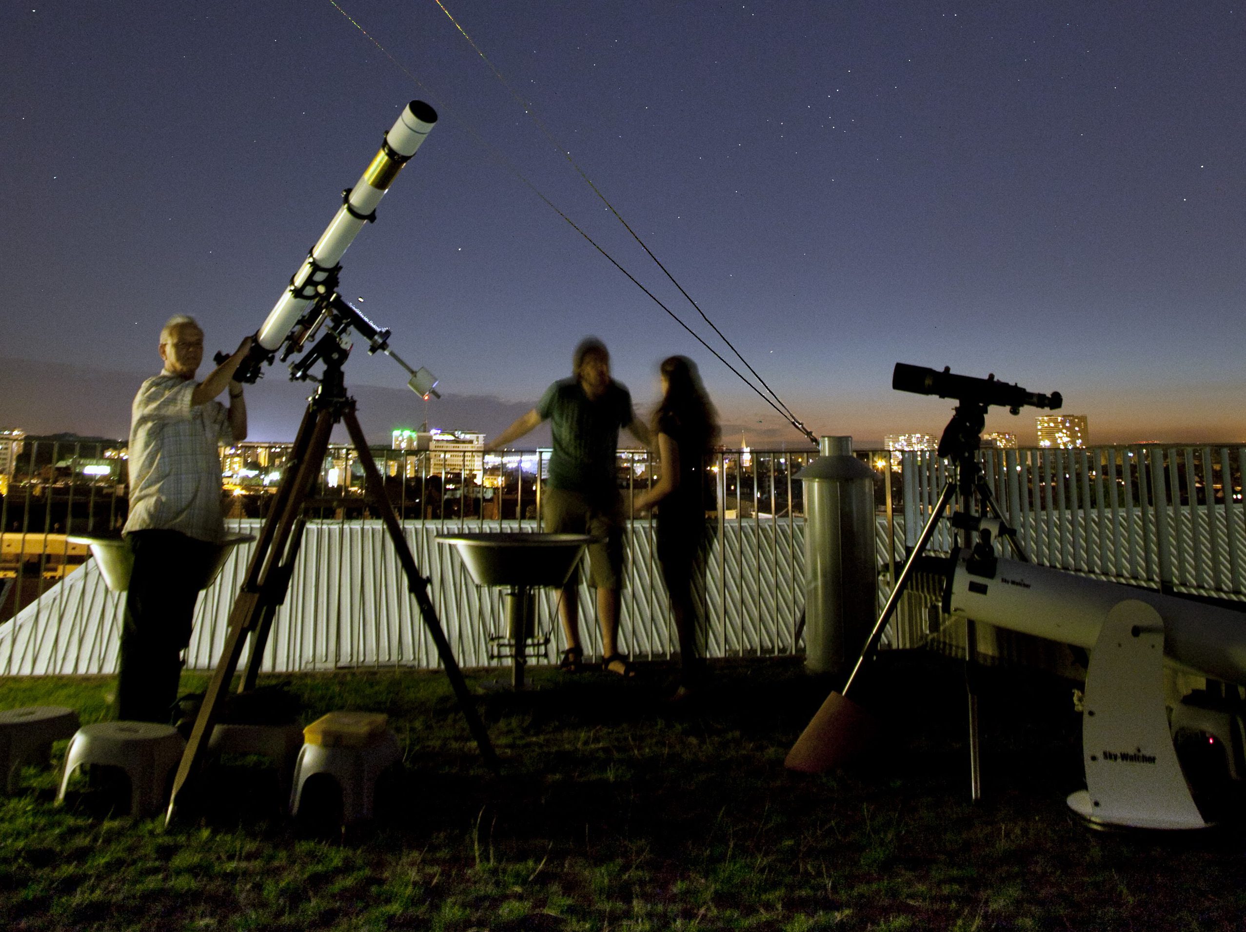 Sky Over Ghent from Armand Pien Observatory - TheSquare.Gent